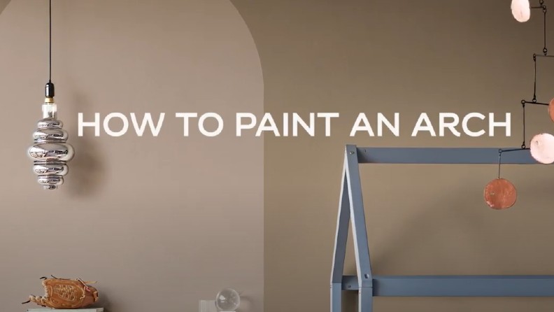 How To Paint An Arch Feature Wall - DIY Painted Arch | Dulux | Dulux